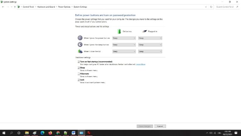 How to Enable or Disable Fast Startup in Windows 11