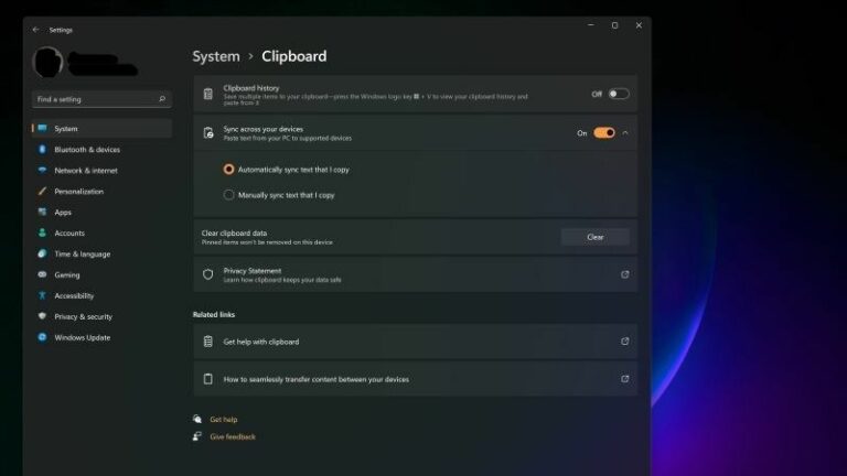 How to copy and paste between Android and Windows 11 using SwiftKey