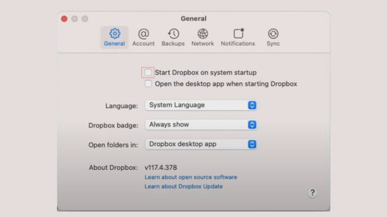 How to Stop Dropbox From Login Automatically - Technclub