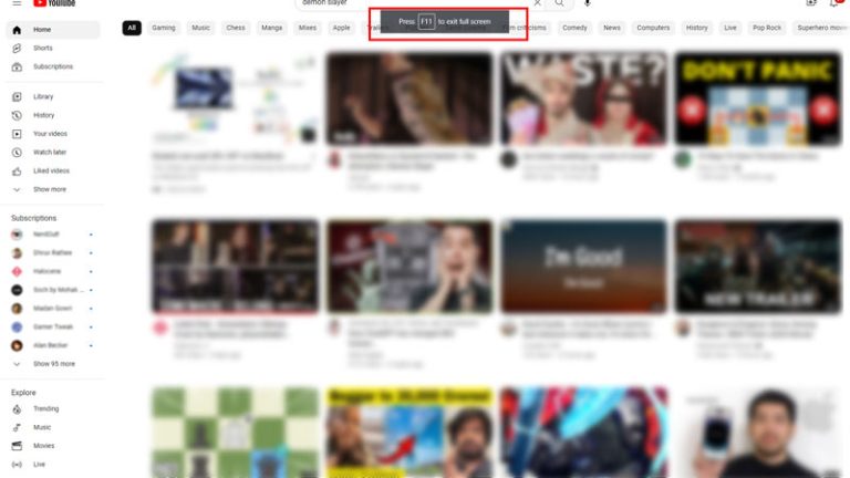 Windows 11: How to Exit Full-Screen Mode (2023)