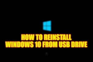 How to Reinstall Windows 10 from USB Drive (2023)