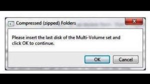 Fix: "Please insert the last disk of the Multi-Volume Set" (2023)