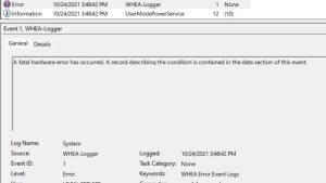 Fix: WHEA Logger Fatal Hardware Error on Windows (2023)