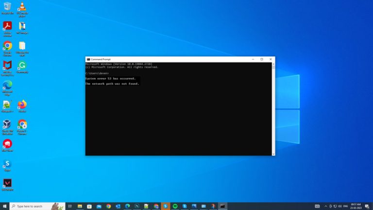 Fix: Windows "System error 53 has occurred" (2023)