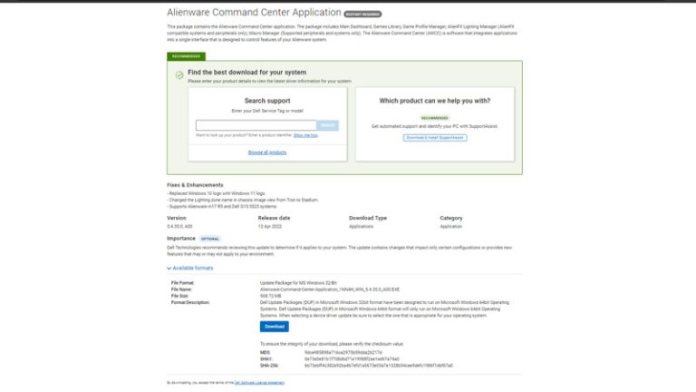 Windows 11: Download Install Alienware Command Center (2023)