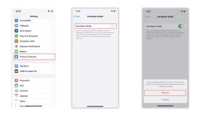 How to Enable Developer Mode on iPhone with iOS 17?
