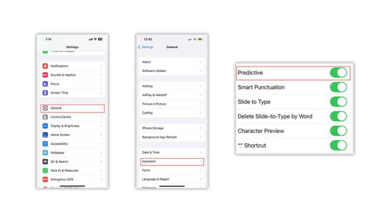 How to Turn on Predictive Text on iPhone with iOS 17?