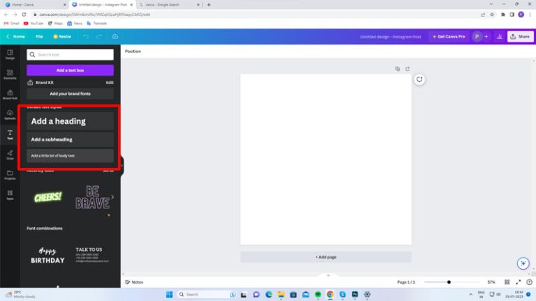 Bend Text In Canva - 2 Ways to use Curve Text Effect Tool