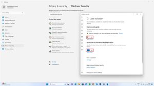 How to Enable Microsoft Vulnerable Driver Blocklist on Windows 11