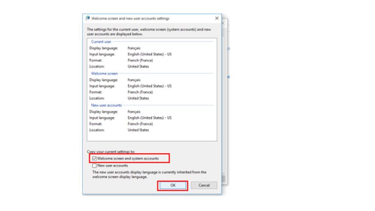 How to Change Windows 10 Welcome Screen Language?